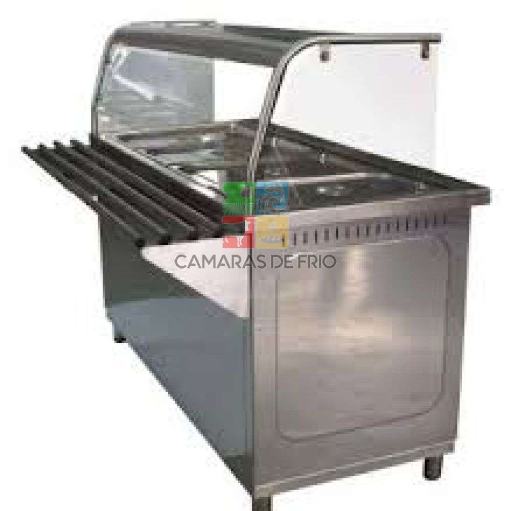 Bano Maria 4 Depositos Con Cupula y Pasa Bandejas ELECTRICO : Refrigeracion